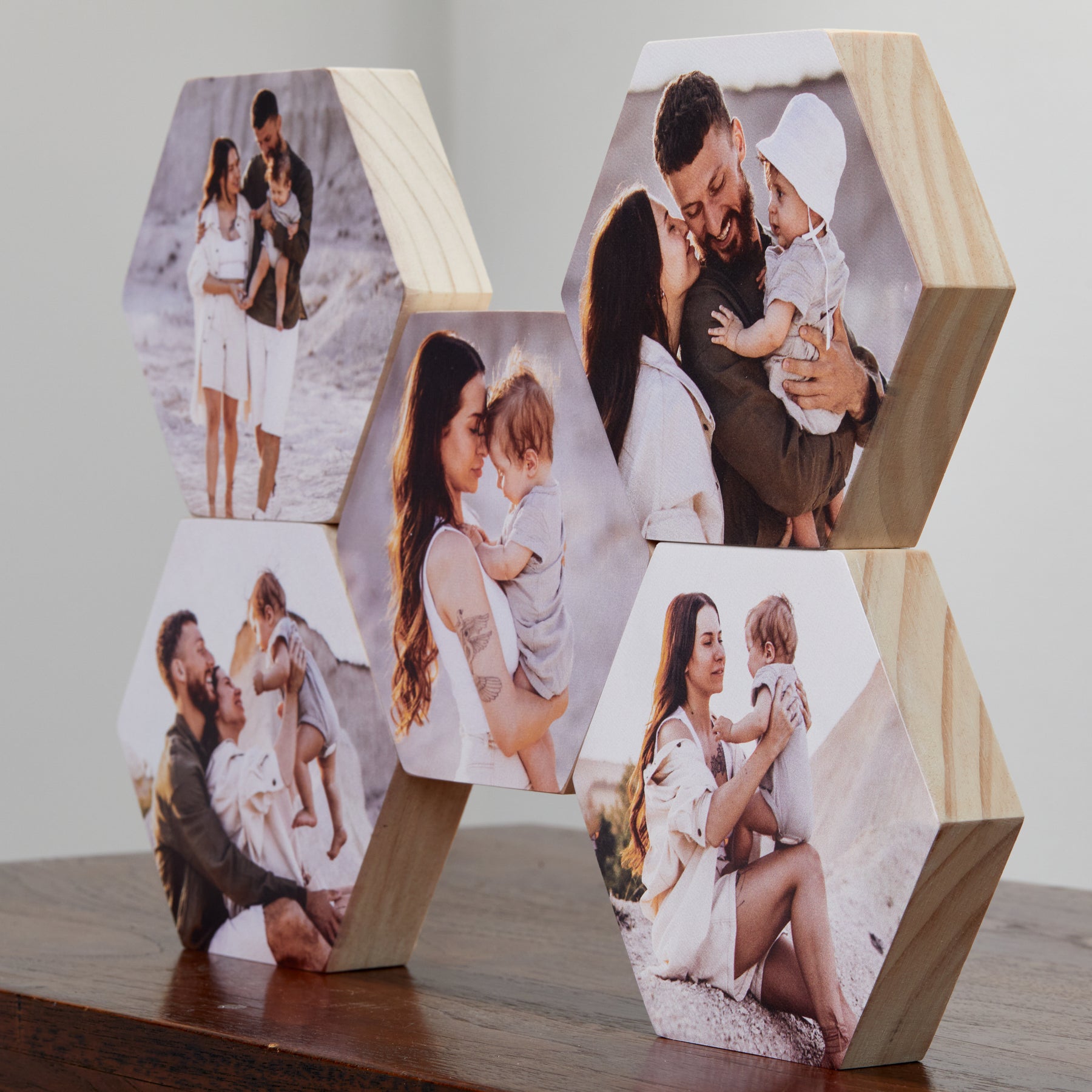 Hexagon Set of 5 Memory Blocks · Memory Block AU