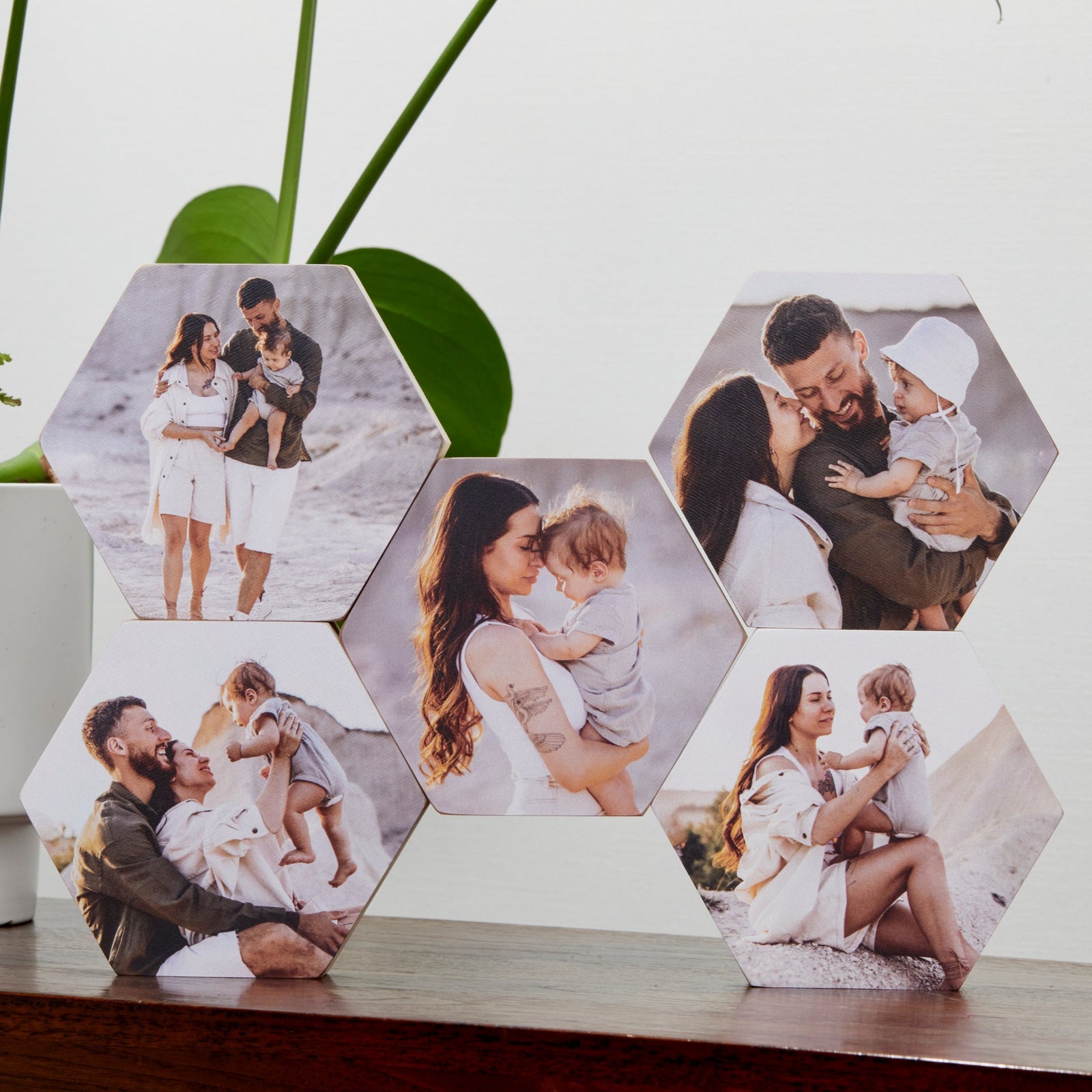 Hexagon Set of 5 Memory Blocks · Memory Block AU